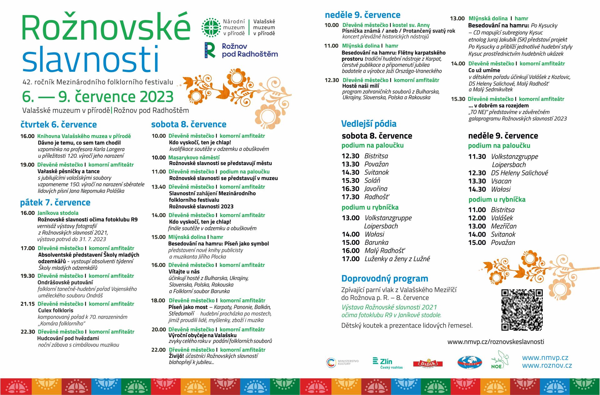 V Rožnově začínají folklorní slavnosti. Nabízí stovky účinkujících i ...